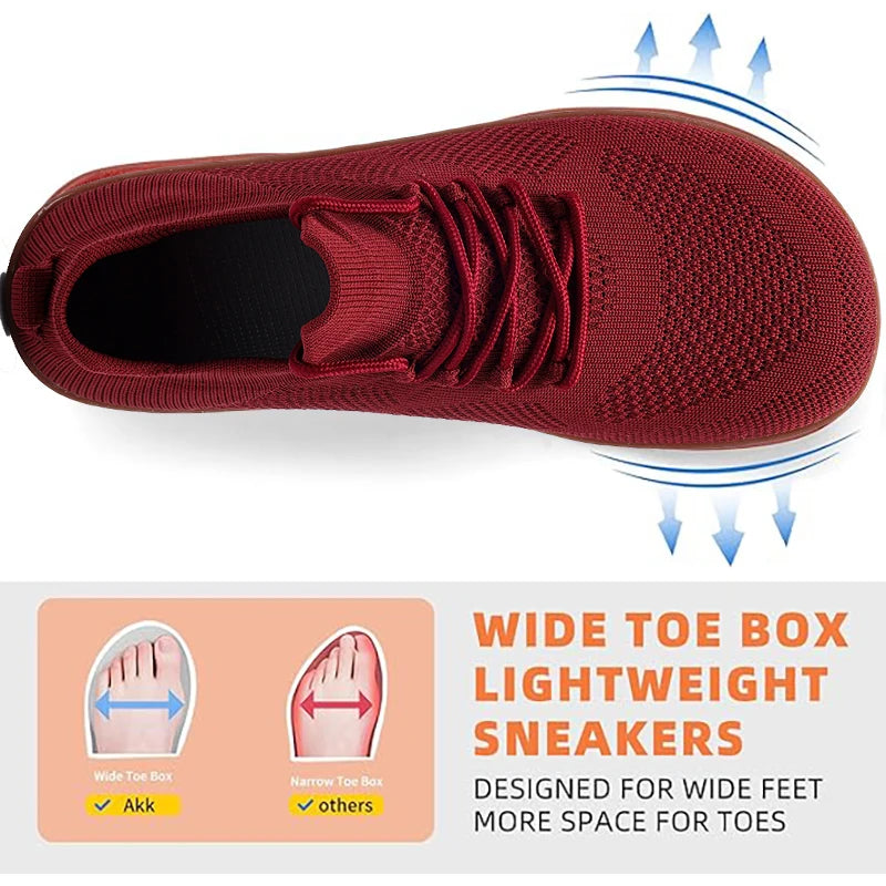 Wide Toe Box Slip-On Shoes – Roomy Fit for Everyday Wear – Buni Shoes